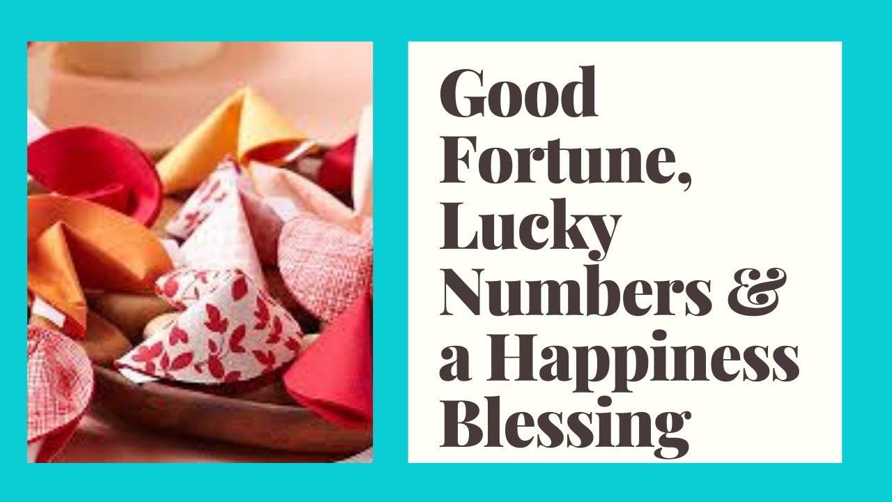 Good Fortune, Lucky Lottery Numbers & a Happiness Blessing - YouTube