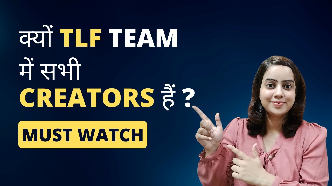 Why we are team of creators? | The Leadership Factory | TLF Creators ...