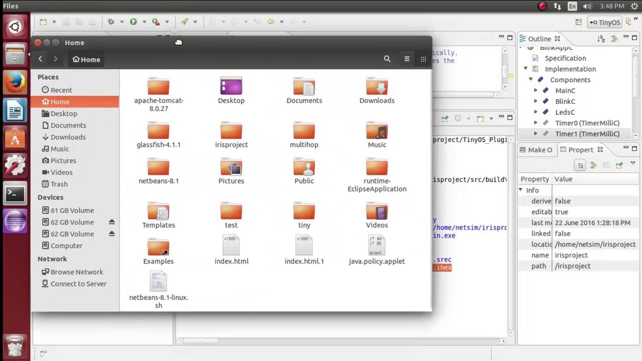 Tinyos programming - YouTube