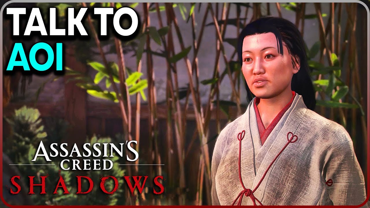 Talk To Aoi Assassin’s Creed Shadows - YouTube