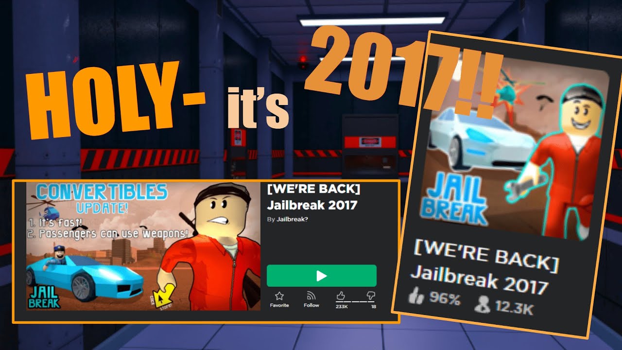 The Old Jailbreak from 2017 is Becoming Popular Right Now?! - Insane ...