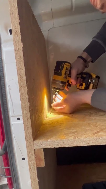 installation of shelves made of OSB boards #woodworking - YouTube