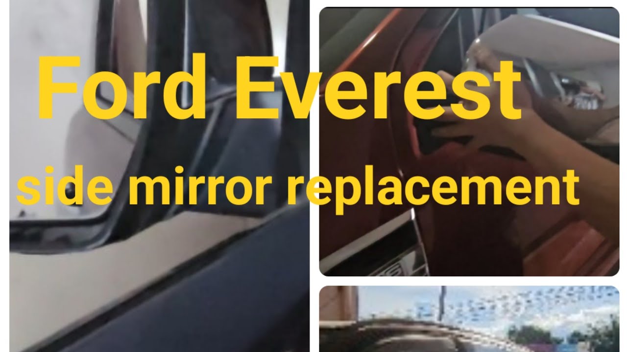 Auto fold side mirror replacement of Ford Everest/ Ford Ranger. #diy # ...