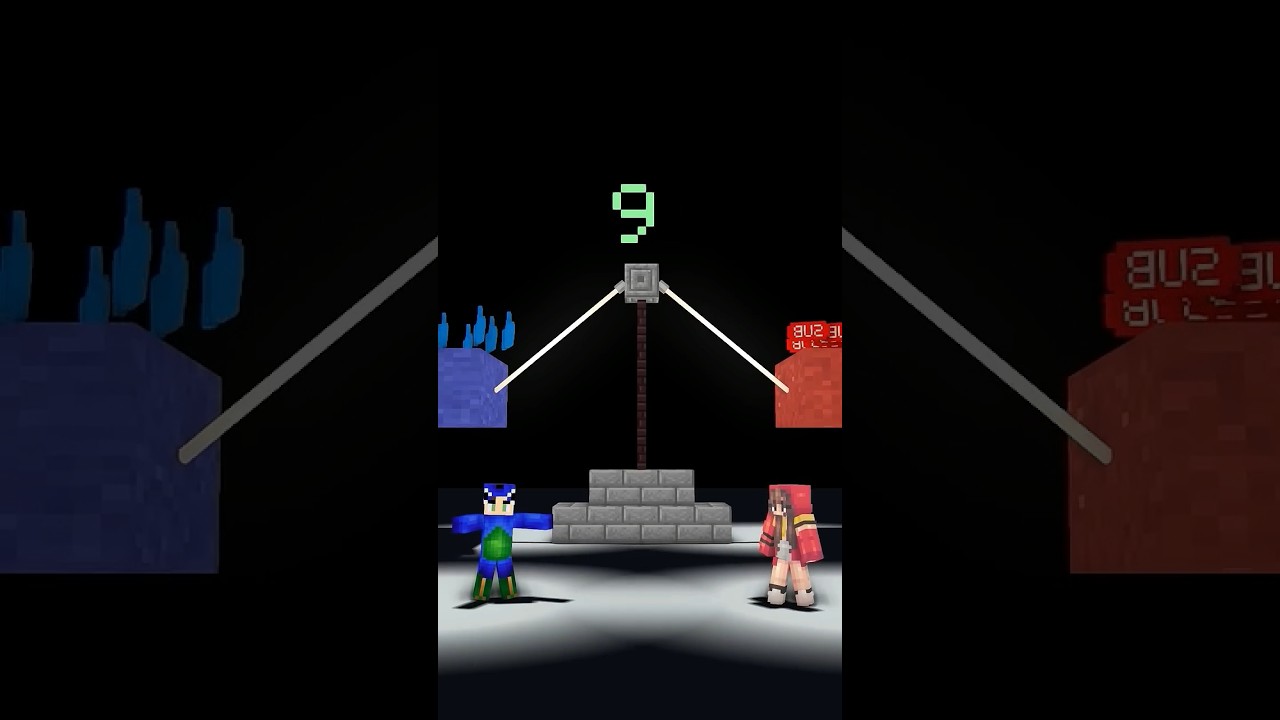 ayush vs ekta more ine donon mein se Kaun jitega #minecraft #shorts ...