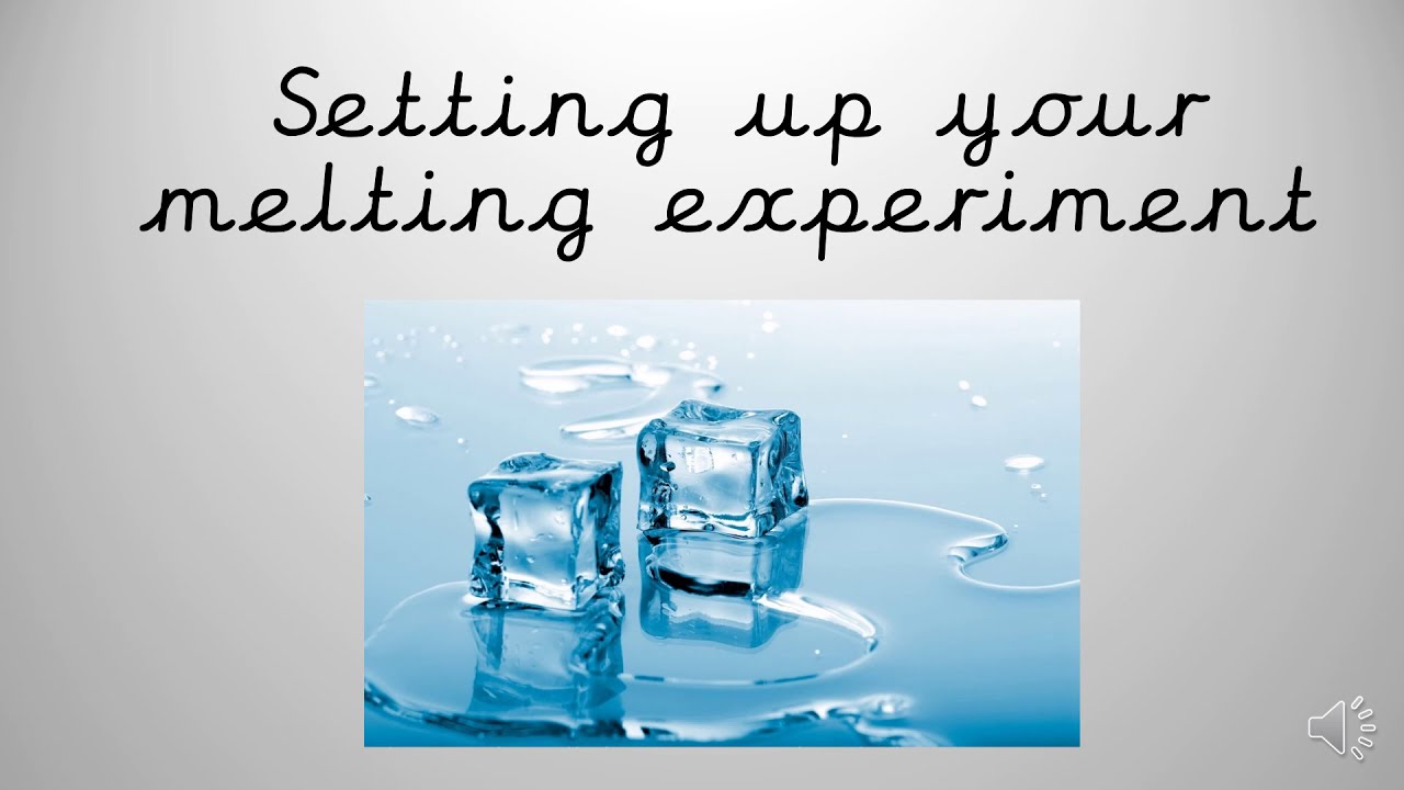 Preparing melting experiment- Ks1 Year 2 - YouTube