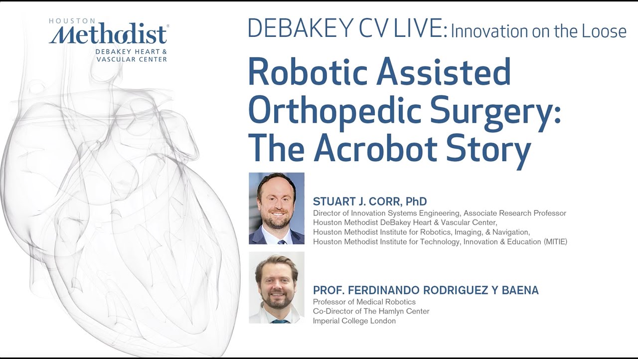 Robotic Assisted Orthopedic Surgery: The Acrobot Story (Ferdinando ...