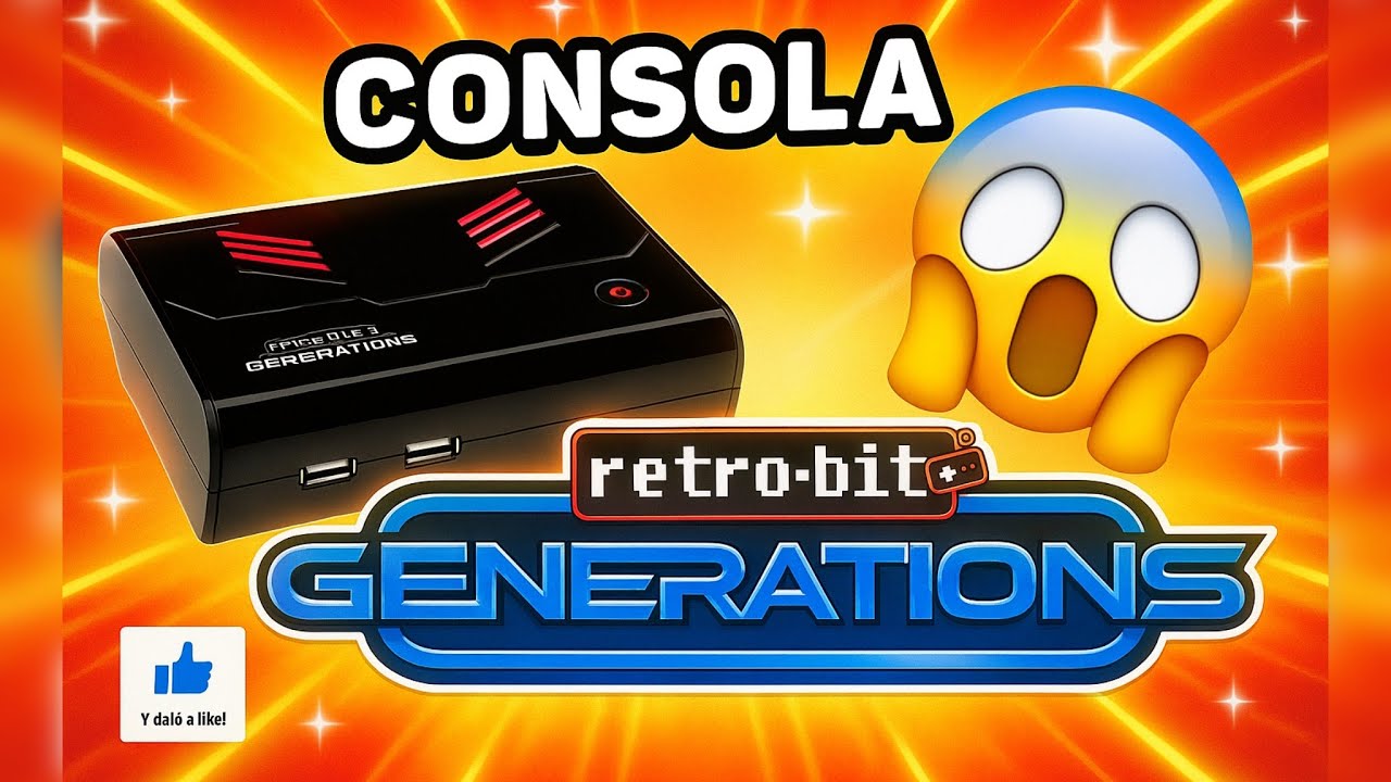 CONSOLA RETRO-BIT GENERATIONS "HORROR", Unboxing y Review - YouTube