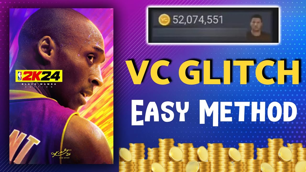NBA 2K24 VC GLITCH - INSTANT UNLIMITED 2K24 VC Glitch NBA 2K24 CURRENT ...