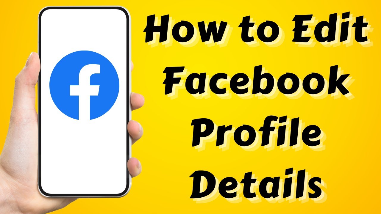 How to Edit Facebook Profile Details | Edit Facebook Public Details ...