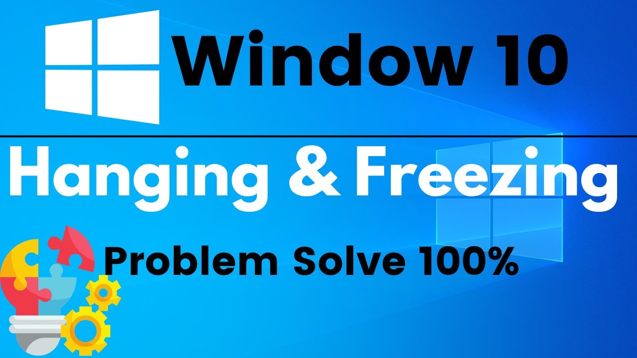 Fix Window 10 Hanging & Freezing Problem 2025 || Solve hanging and ...