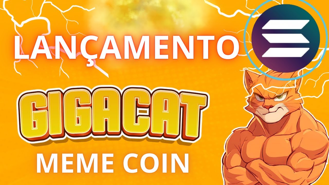 GIGA CAT - MEME COIN COM POTENCIAL DE 500% - YouTube