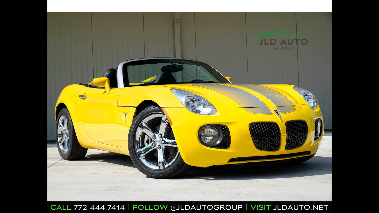 2008 Pontiac Solstice SCCA GT2 Champion Edition! 3K Miles! 1 of 88 ...