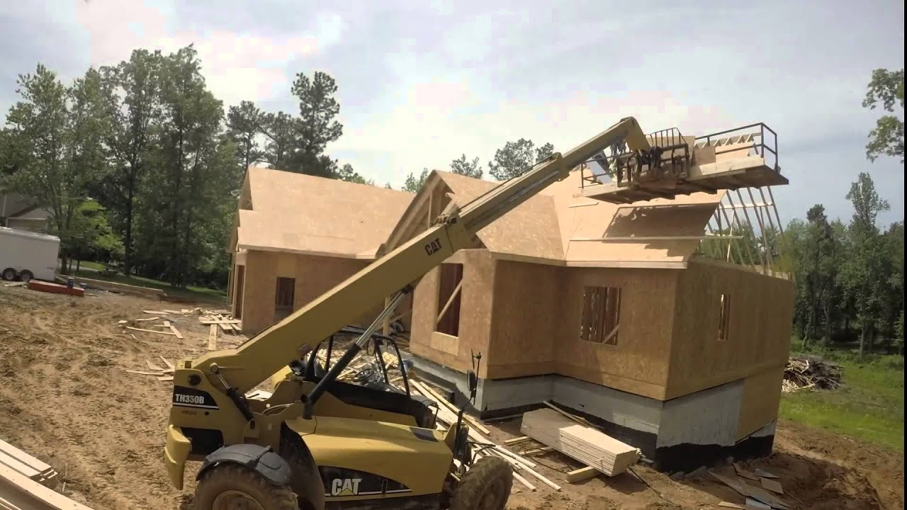 Entire Home Framing 2wks, Gopro Time Lapse - YouTube