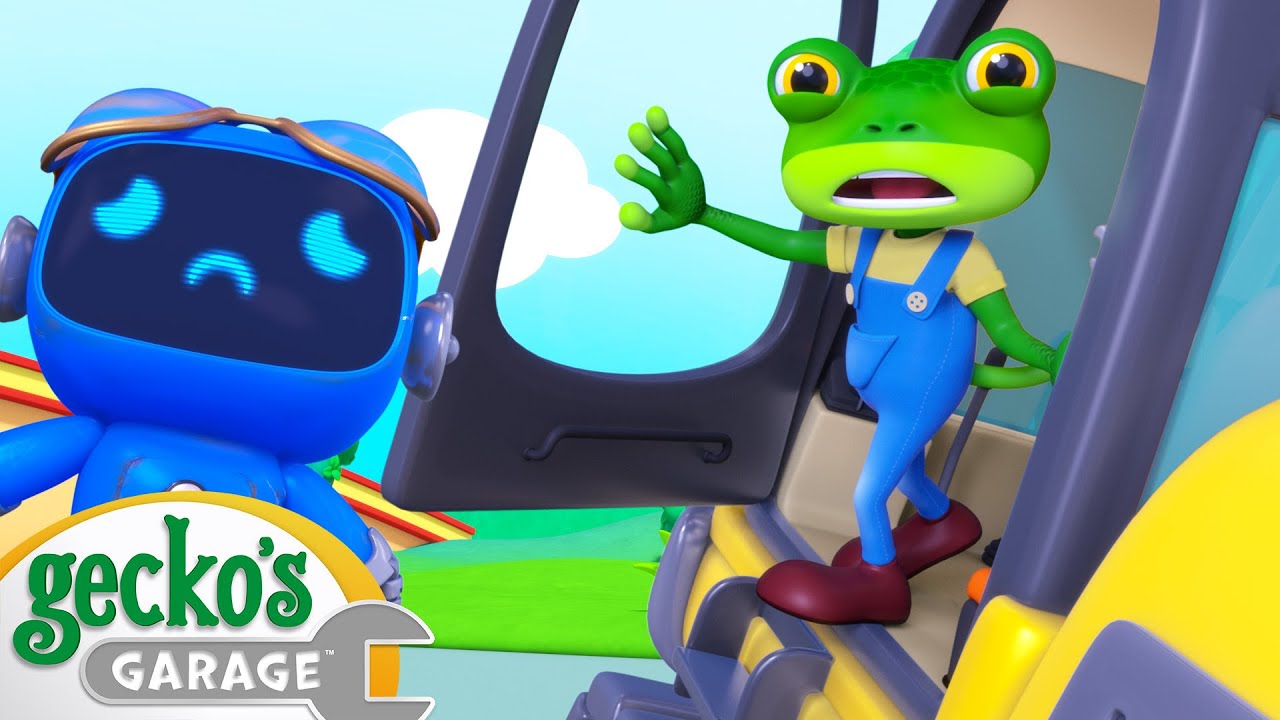 Rainy Day Emergency | Gecko's Garage | Rescue Adventures - YouTube