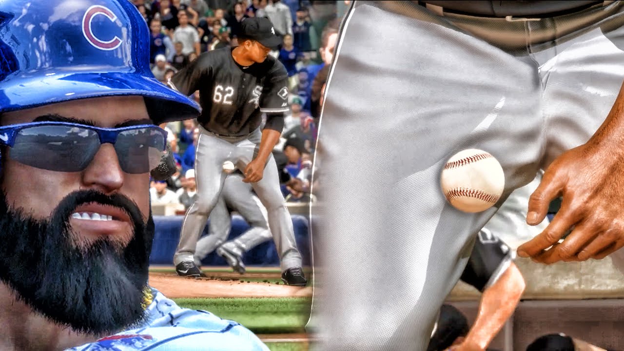 PITCHER HIT IN NUTS BY BASEBALL?! MLB 16 THE SHOW Road to the Show ...