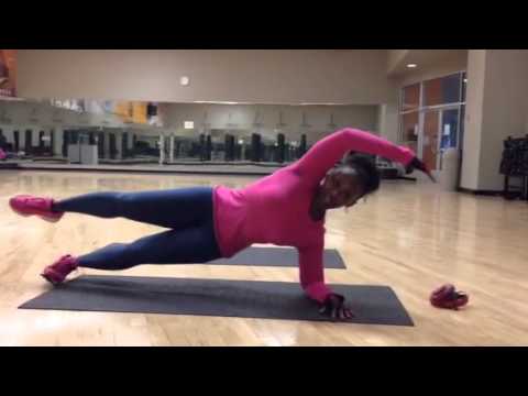 Side Elbow Planks with Leg Extensions - The Bella Fitness Group - YouTube