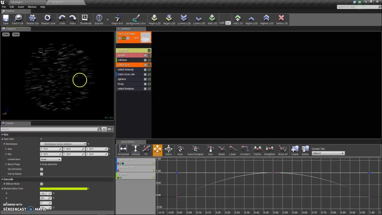 Quick Start to UE4 - Adding Sound and Particle Systems - YouTube