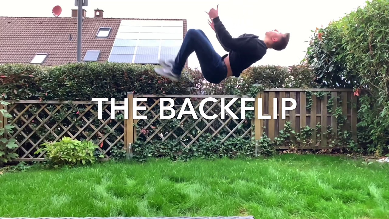 BACKFLIP lernen, mit diesen Tipps schafft das JEDER!!! (tutorial ...
