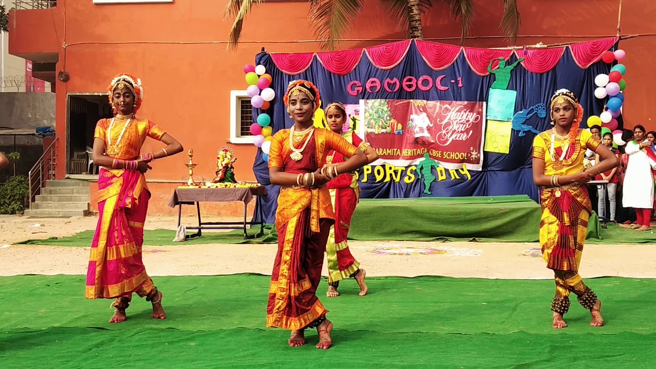 Classical Dance by Paramita CBSE KIDs @ Gambol 1 - YouTube