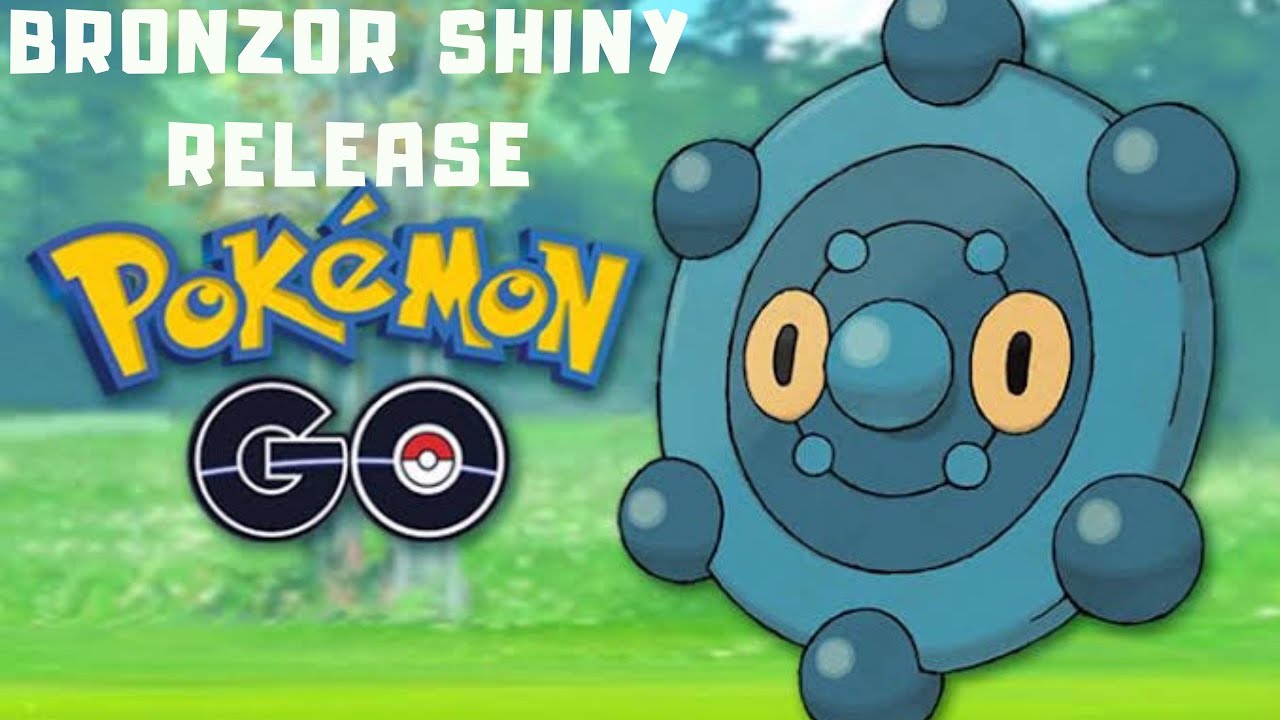 First attempt catching shiny Bronzor - YouTube