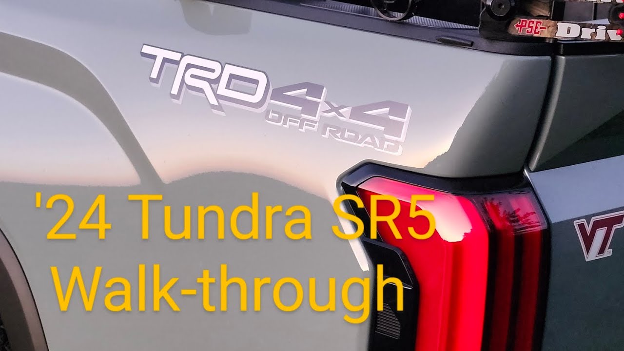 '24 Toyota Tundra Walk-Through - YouTube