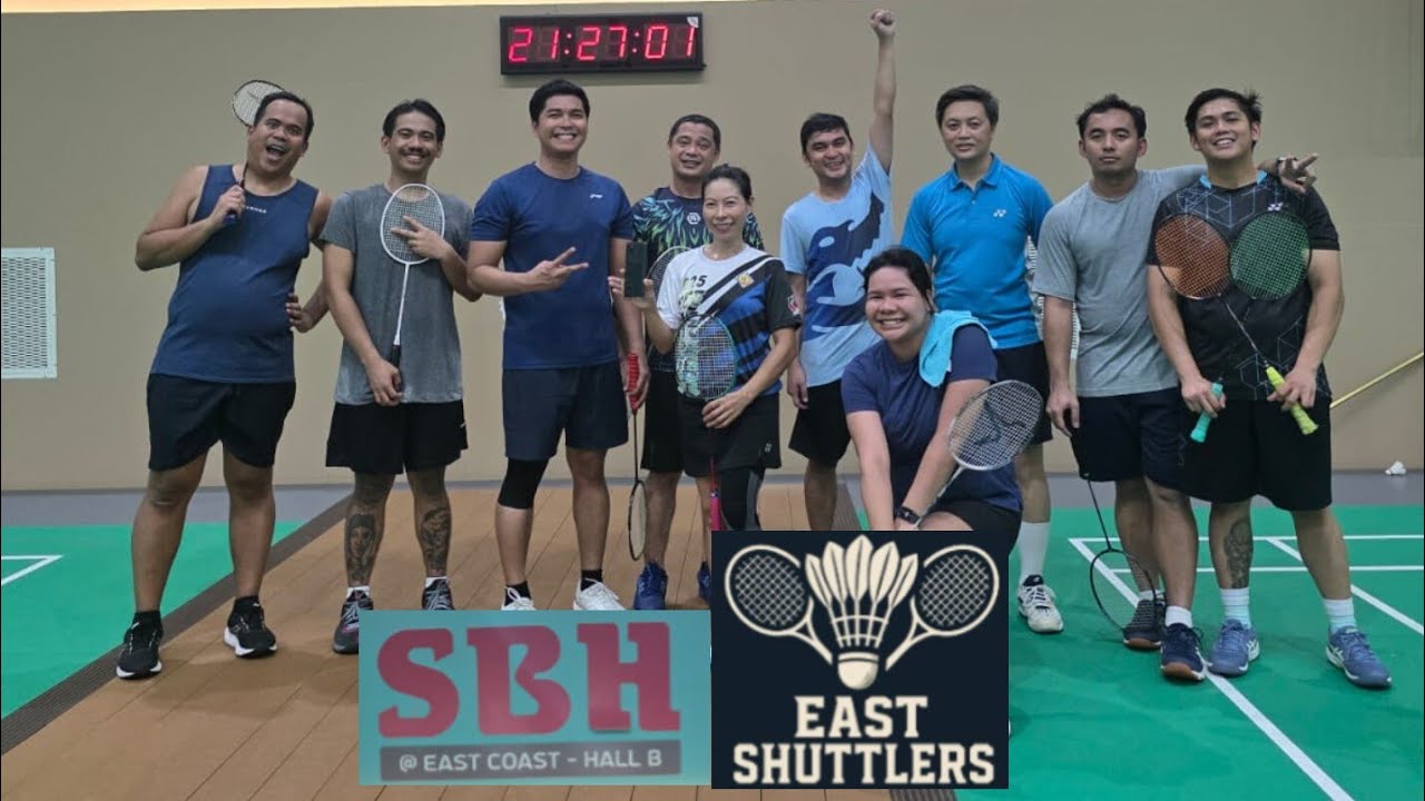 Playing at Singapore Badminton Hall Expo | with East Shuttlers | LS70 ...