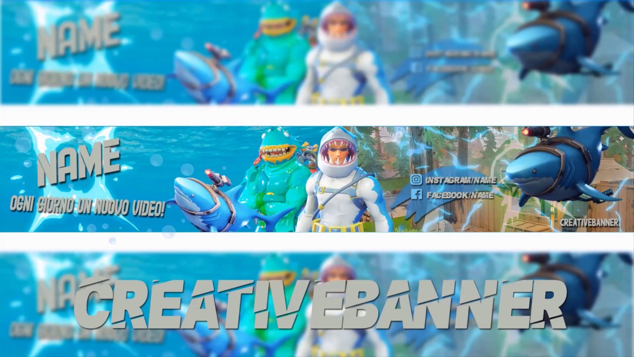 TUTORIAL BANNER FORTNITE - PHOTOSHOP #2 - YouTube