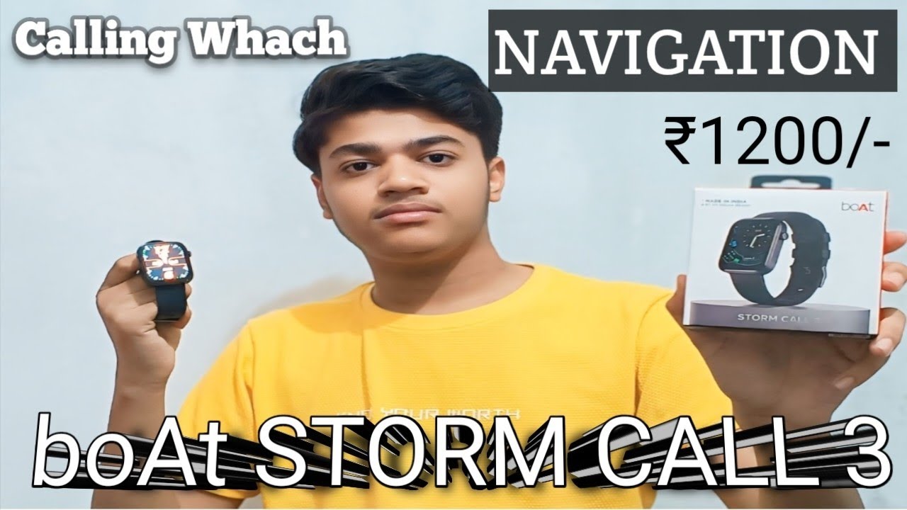 boAt Strom Call 3 smart watch turn by turn Navigation | How To boAt Call 3 @Technical_rahul_01 ...