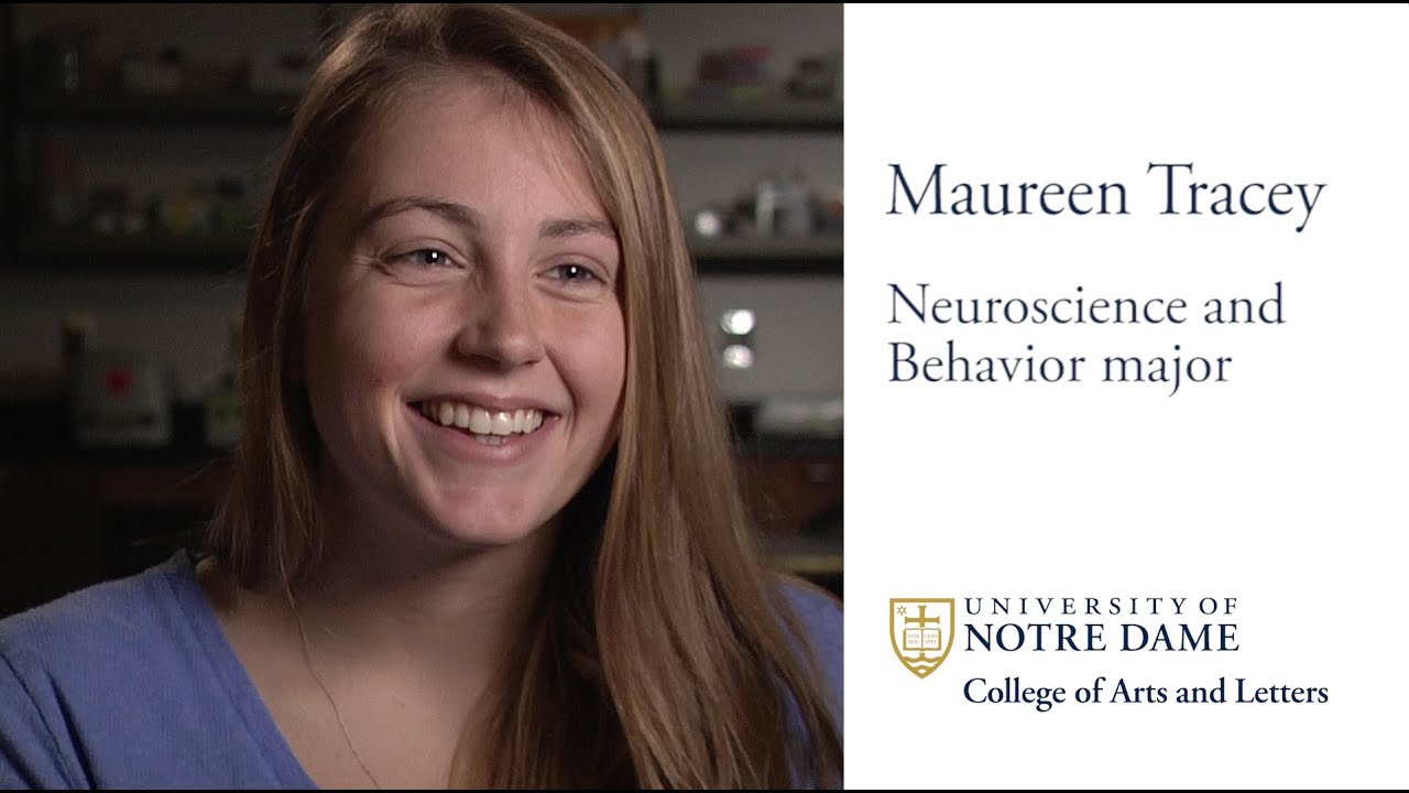 Neuroscience Student Profile: Maureen Tracey - YouTube