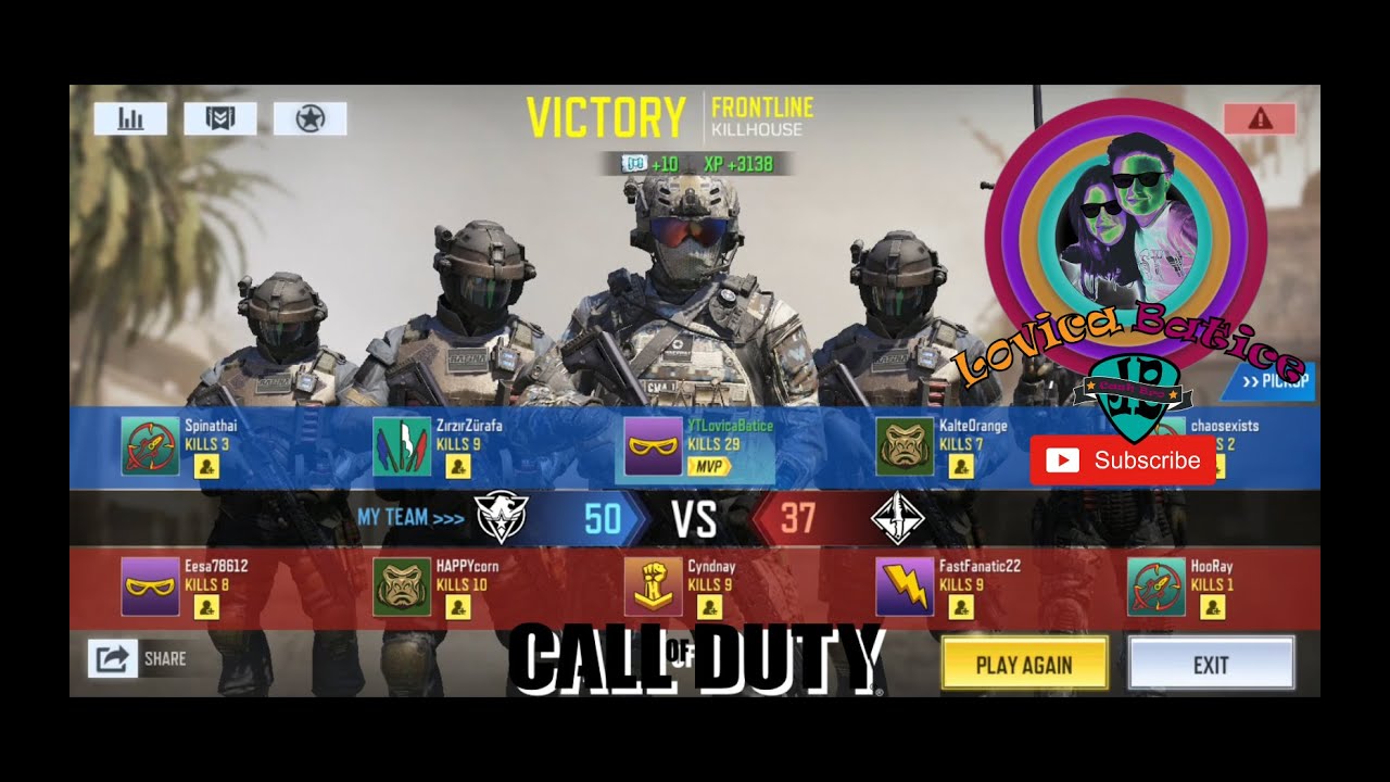 Call of Duty®: Mobile - Season 2 - Gameplay #1 - Level 5 and Level 6 - Frontline - Killhouse ...