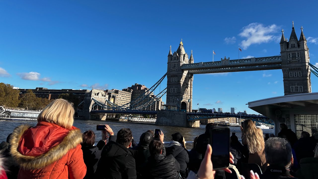 Full London River Thames Boat Tour - Big Ben / London Bridge / Tower of ...