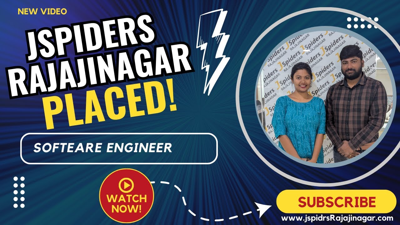 I GOT PLACED AS software engineer IN TOP MNC COMPANY FROM JSPIDERS ...