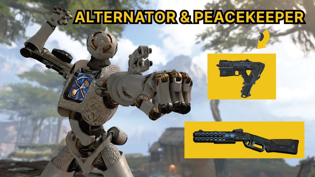 ALTERNATOR & PEACEKEEPER | Skin pathfinder war machine - YouTube