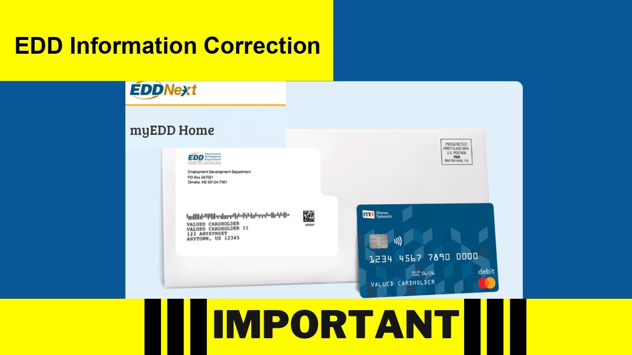 How to Fix EDD Wrong Information on Your Unemployment Claim California ...