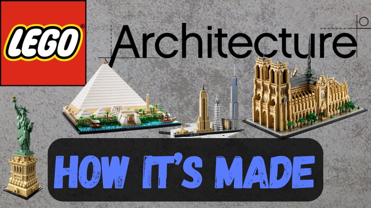 How Lego Architecture Sets are made: Behind the Scenes - YouTube