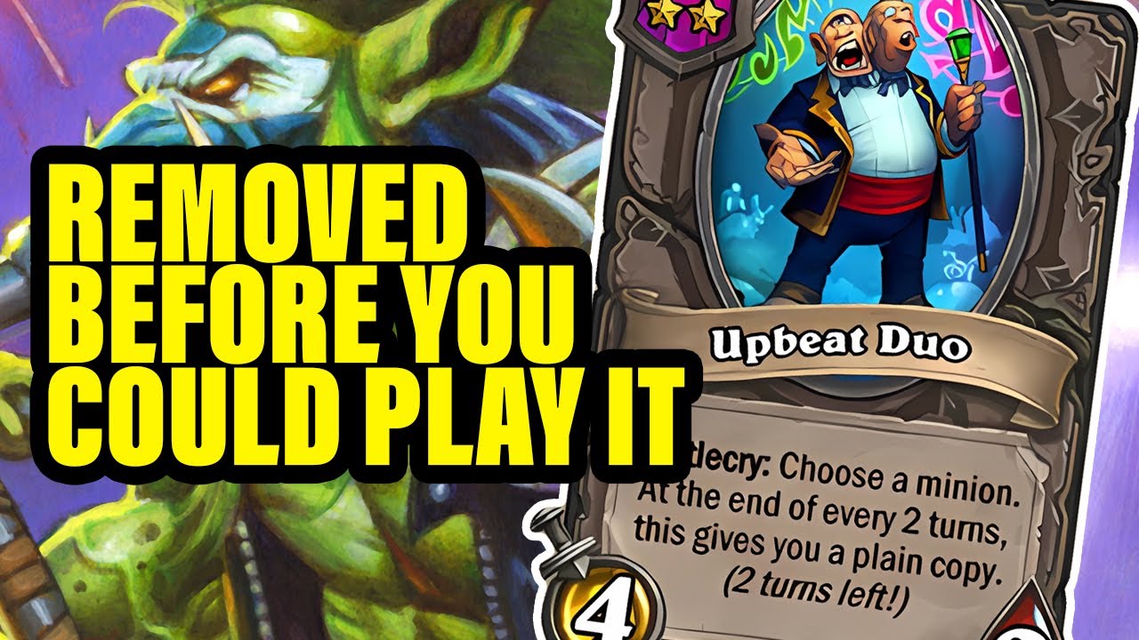 Upbeat Duo Combo So Busted It Never Reached Live Servers | Dogdog ...