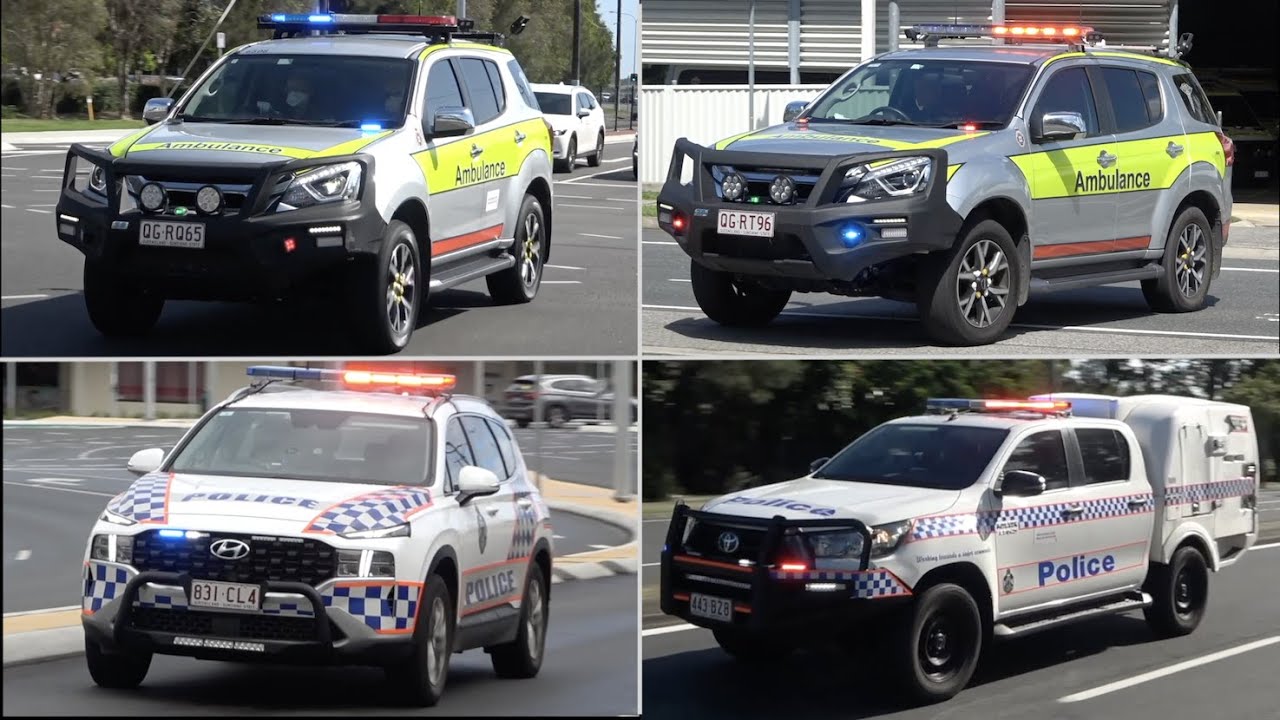 Multiple Ambulance and Police Vehicles Responding - Mini-Compilation #6 ...