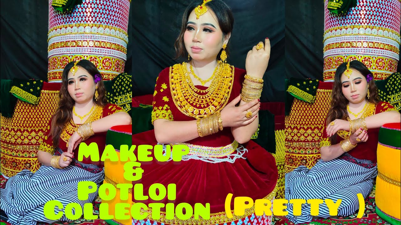 Glam Bridal Looks😍🥰🤩 & Potloi Collection 🤩😍 // Makeup Tutorial💄💋 ...
