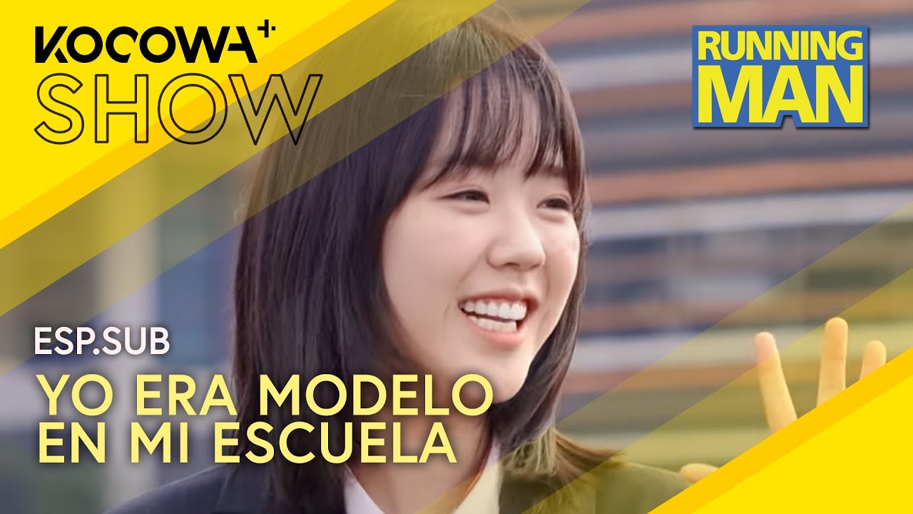 ¿Ji Ye Eun Fue Modelo Promocional de la Escuela? 😮📸 | Running Man EP727 ...