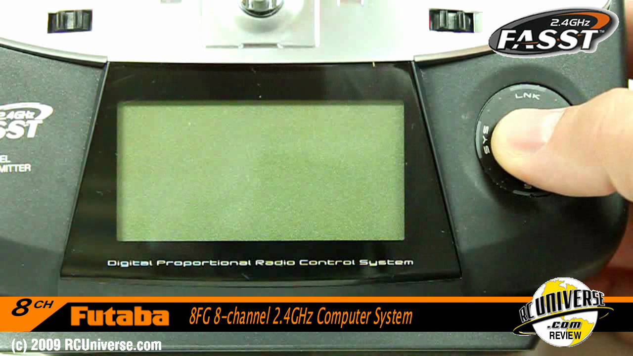 Futaba 8FG transmitter, 1700 mAh battery, charger and a R6008HS ...