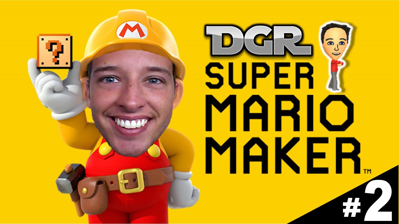 Dave from DGR plays your Mario Maker Levels LIVE!! #2 - YouTube