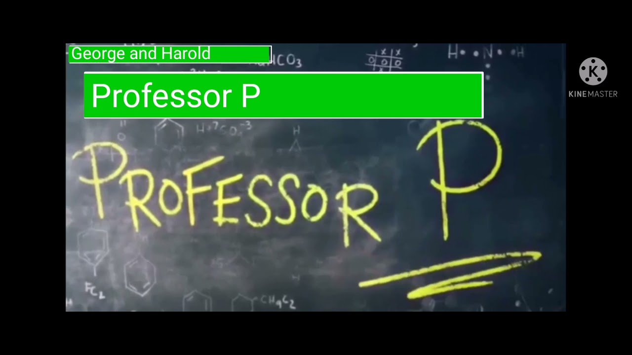Captain Underpants professor P purple brain - with healthbars - YouTube