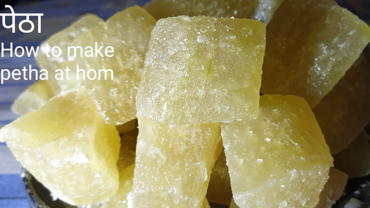 आगरे का सूखा पेठा ऐसे बनाएं।। How to make sukha petha।। Petha recipe in ...