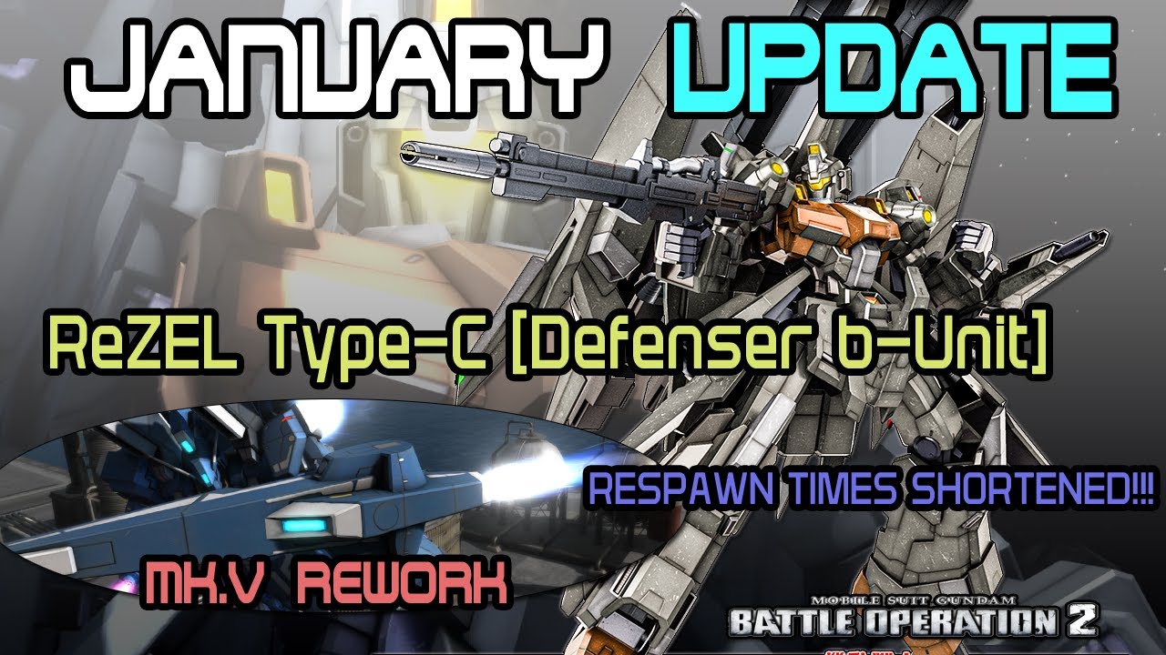 FIRST UPDATE OF 2023! ReZEL Type-C [Defenser b-Unit], MK.V REWORK AND ...