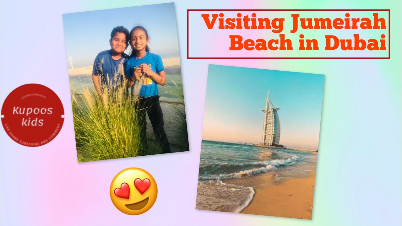 Visit to the Jumeirah Beach in Dubai | Vacation Vibes | Chilling ...