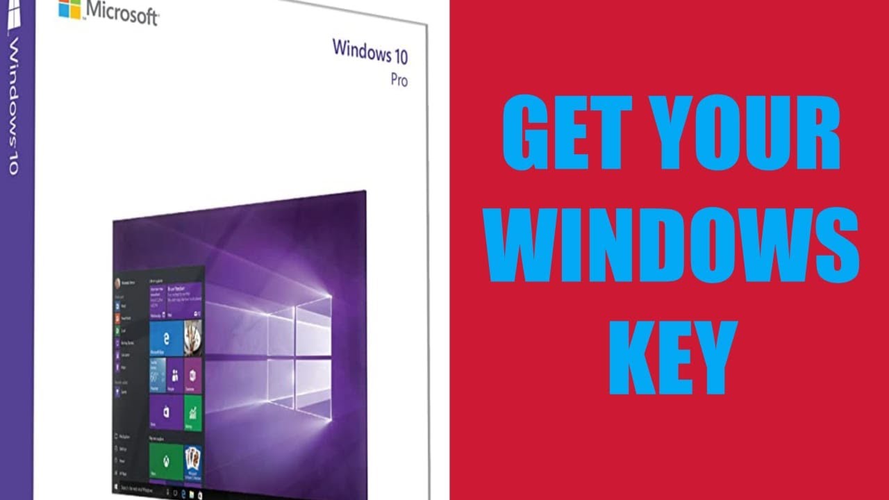 GET YOUR LAPTOP WINDOWS KEY - YouTube