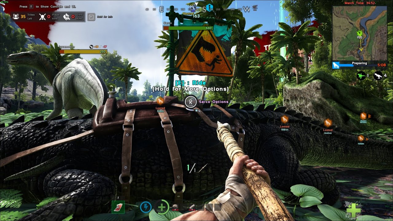 Ark Survival of the fittest flag see description. - YouTube