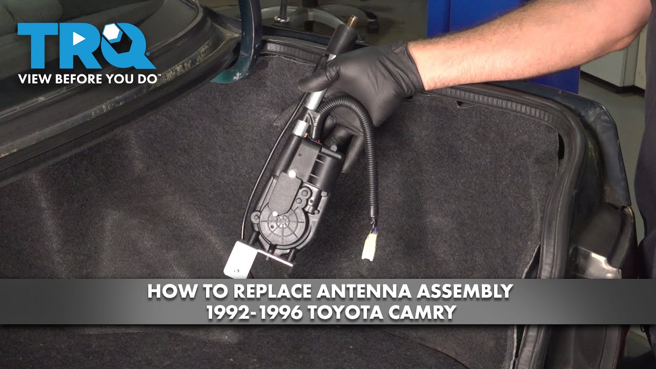 How to Replace Antenna Assembly 1992-1996 Toyota Camry - YouTube