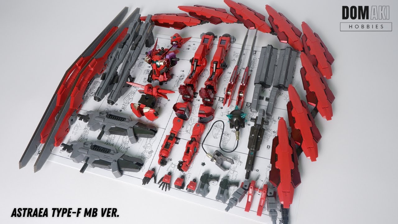 Astraea Type-F MB Ver. MG 1/100 | ASMR UNBOXING | Daban 8816 - YouTube