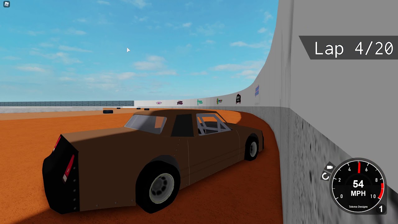 Dirt Track Racing Roblox remake - YouTube
